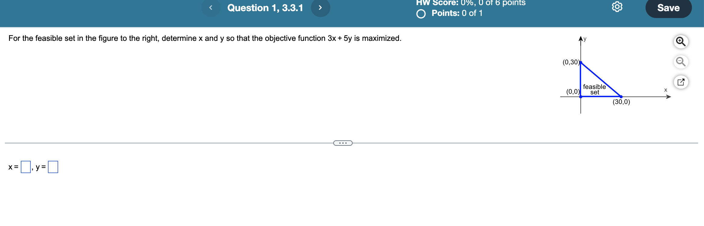 Solved For The Feasible Set In The Figure To The Right Chegg