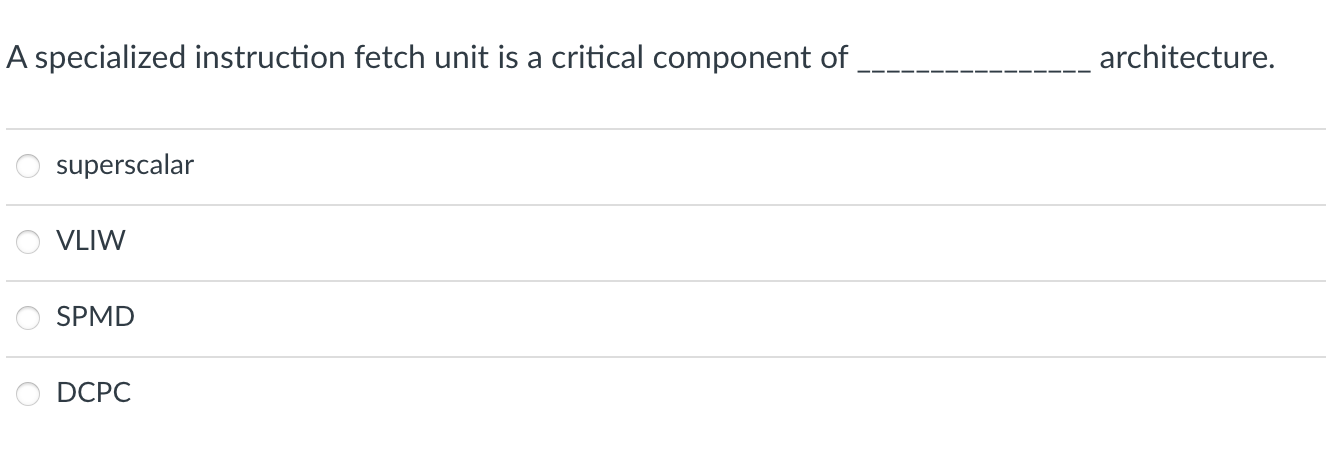 Solved A specialized instruction fetch unit is a critical | Chegg.com Solved A specialized instruction fetch unit is a critical | Chegg.com