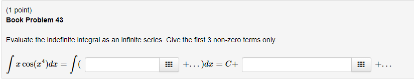 Solved (1 point) Book Problem 3 If f(n)(0) = (n + 3)! for | Chegg.com