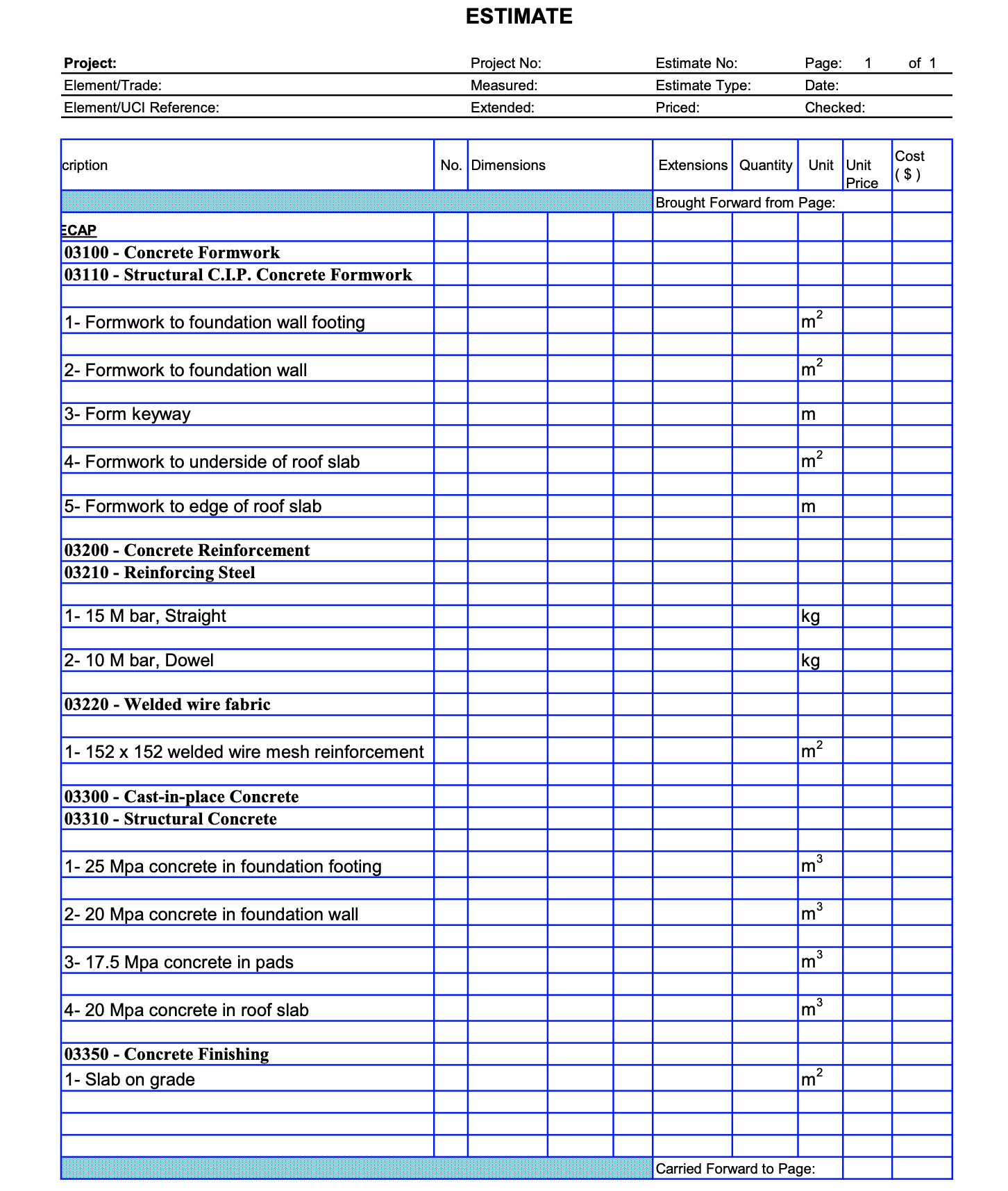 SITEWORK NOTES: 1. 50 mm OF GRUBBING AND CLEARING | Chegg.com