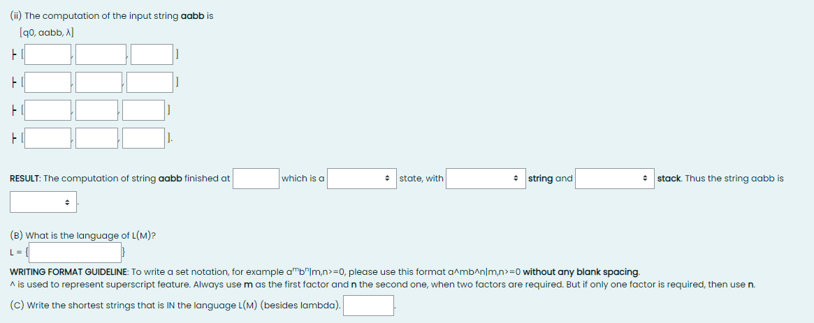 Solved RESULT : finished at -------------- which is a *** | Chegg.com
