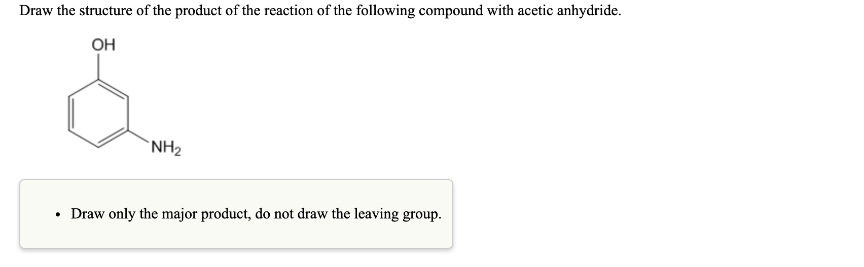 Solved Draw The Structure Of The Product Of The Reaction Of