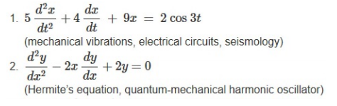 Solved d22 dx 1.5 +4 + 9.2 = 2 cos 3t dt2 dt (mechanical | Chegg.com