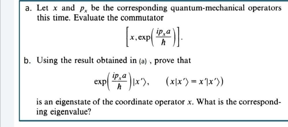 Solved a. Let x and Px be the corresponding | Chegg.com