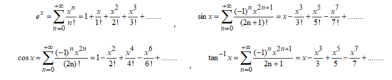 Solved From the following basic Maclaurin series Obtain the | Chegg.com