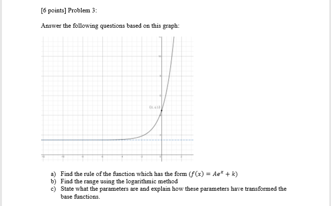 Solved 6 Points Problem 3 Answer The Following Questions 