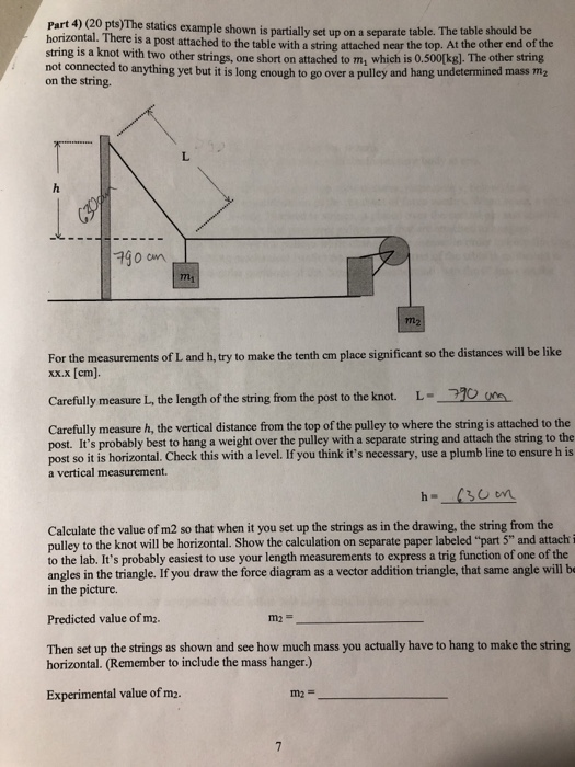 Part 3) Two known forces in known directions. 3a) | Chegg.com