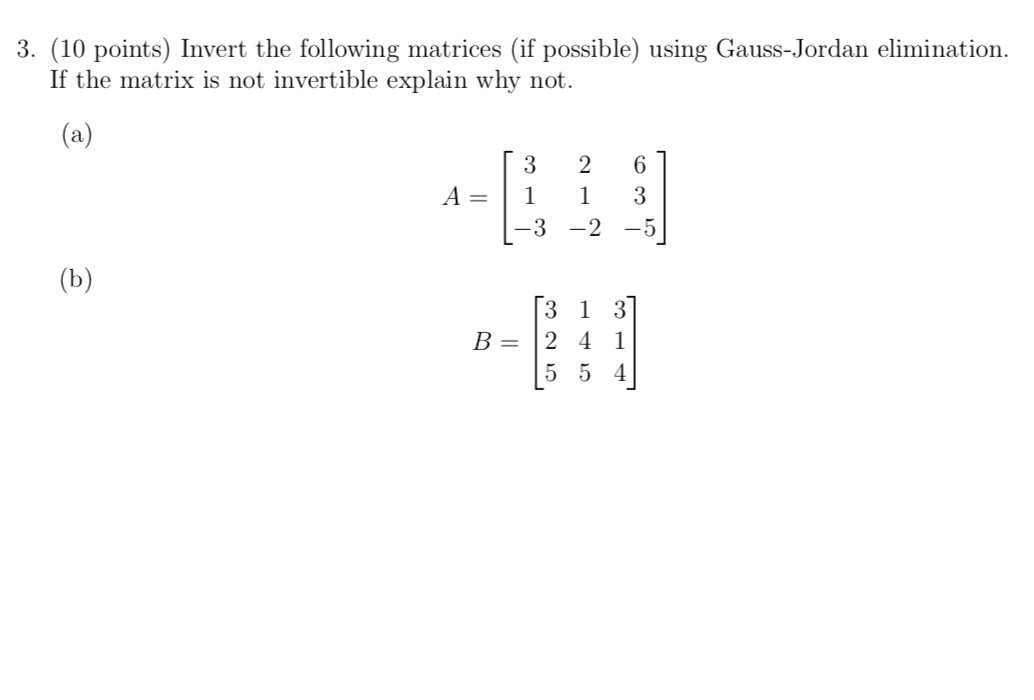 Solved 6. (10 points) Use elimination matrices to put the | Chegg.com