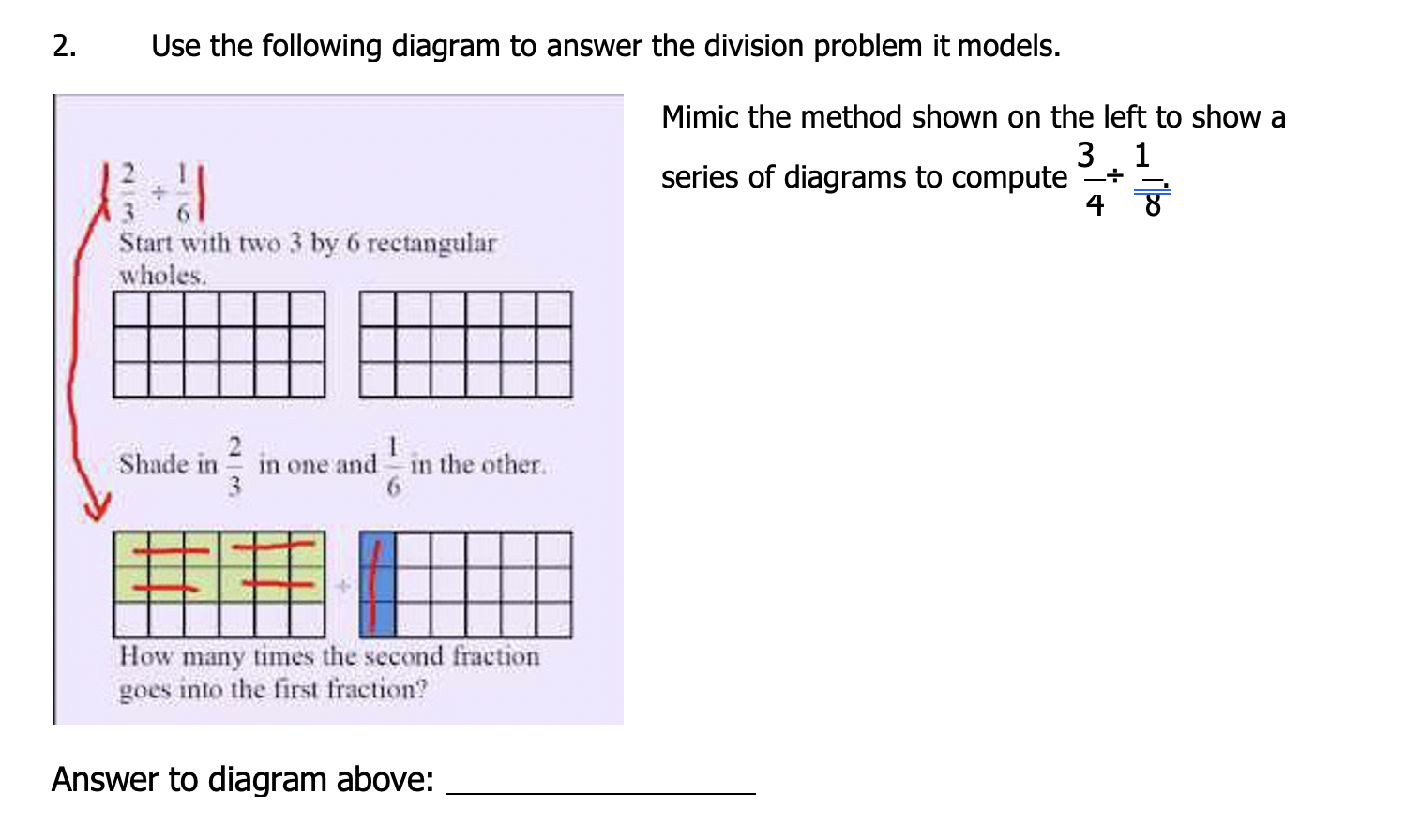 Solved 1. Following the example in the first diagram, solve | Chegg.com