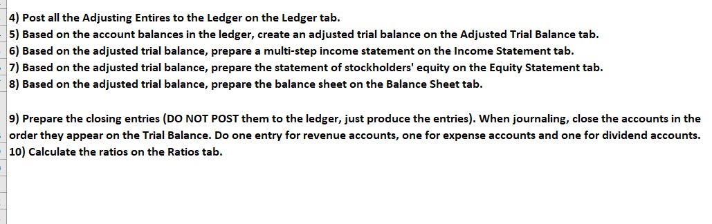 Solved Company Information \& Summary of Significant Account | Chegg.com