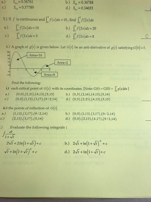 Solved If f is continuous and integral_0^4 f(x) dx = 10, | Chegg.com Solved If f is continuous and integral_0^4 f(x) dx = 10, | Chegg.com