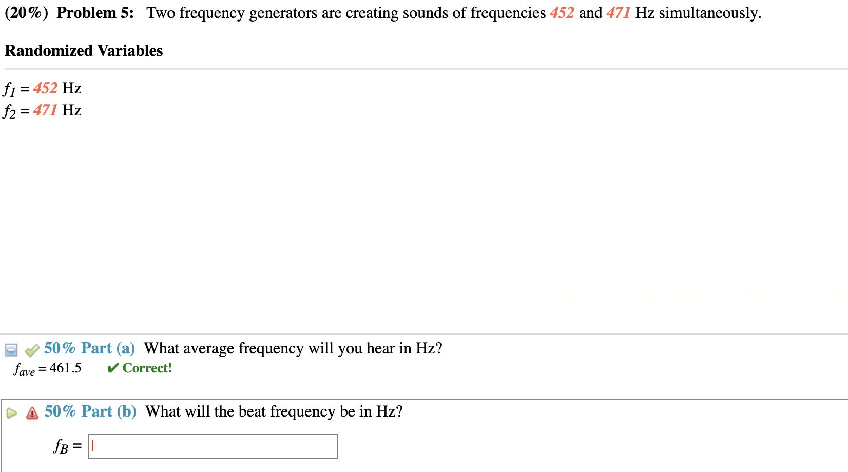 Solved (20\%) Problem 5: Two frequency generators are | Chegg.com