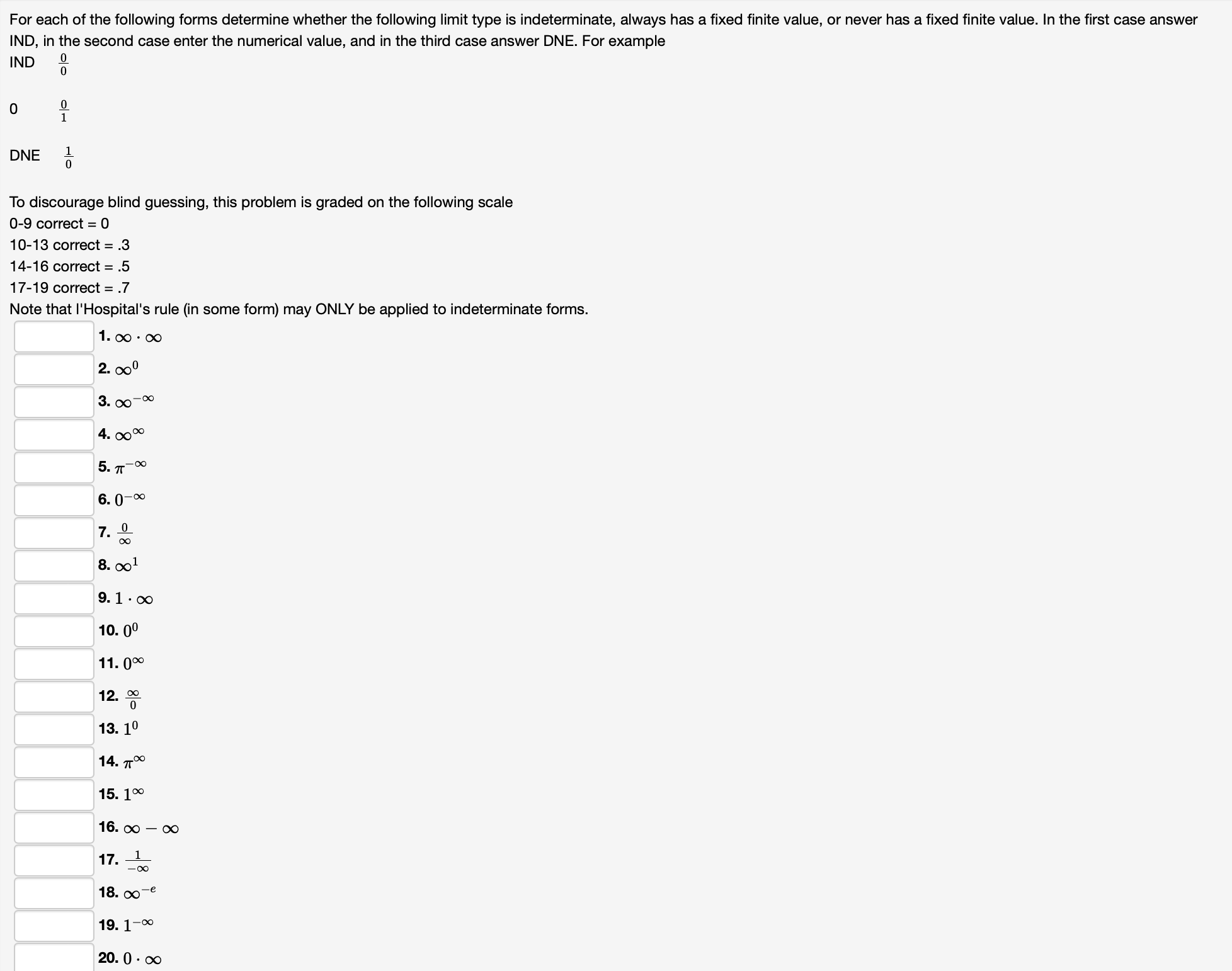 Solved For each of the following forms determine whether the | Chegg.com