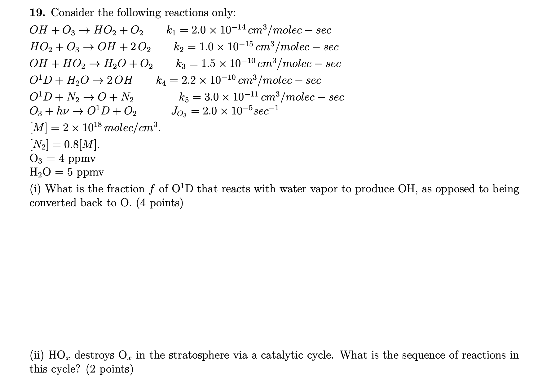 Solved Consider the following reactions | Chegg.com
