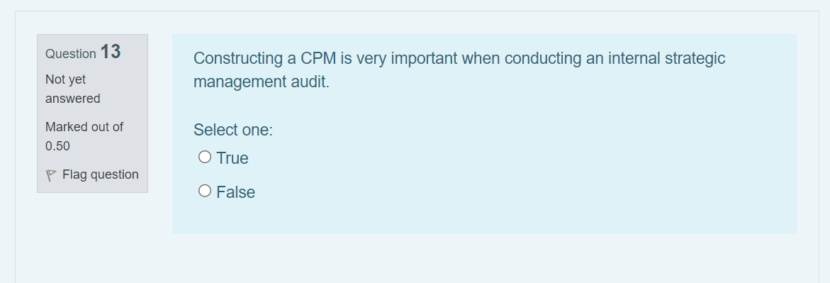 Solved Constructing a CPM is very important when conducting | Chegg.com