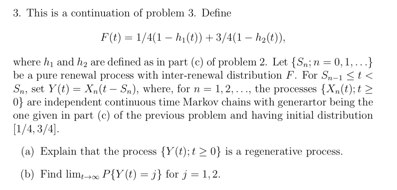 This is ﻿a continuation of ﻿problem 3. | Chegg.com
