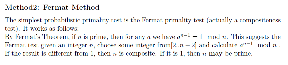 Solved A Primality Test Is An Algorithm For Determining