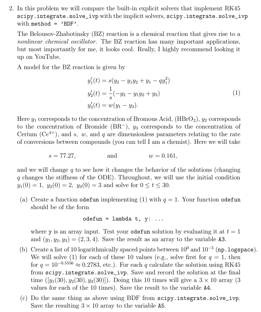 Solved 2. In this problem we will compare the built-in | Chegg.com
