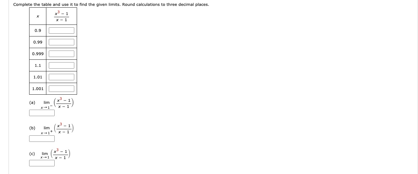 Solved Complete the table and use it to find the given | Chegg.com