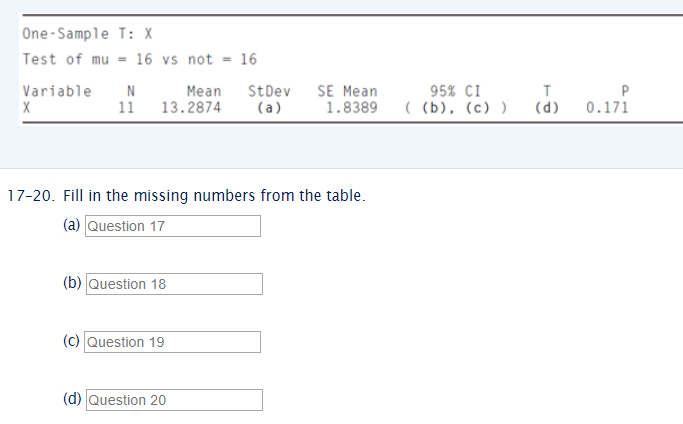 Solved Please show me how to find these values and how to | Chegg.com