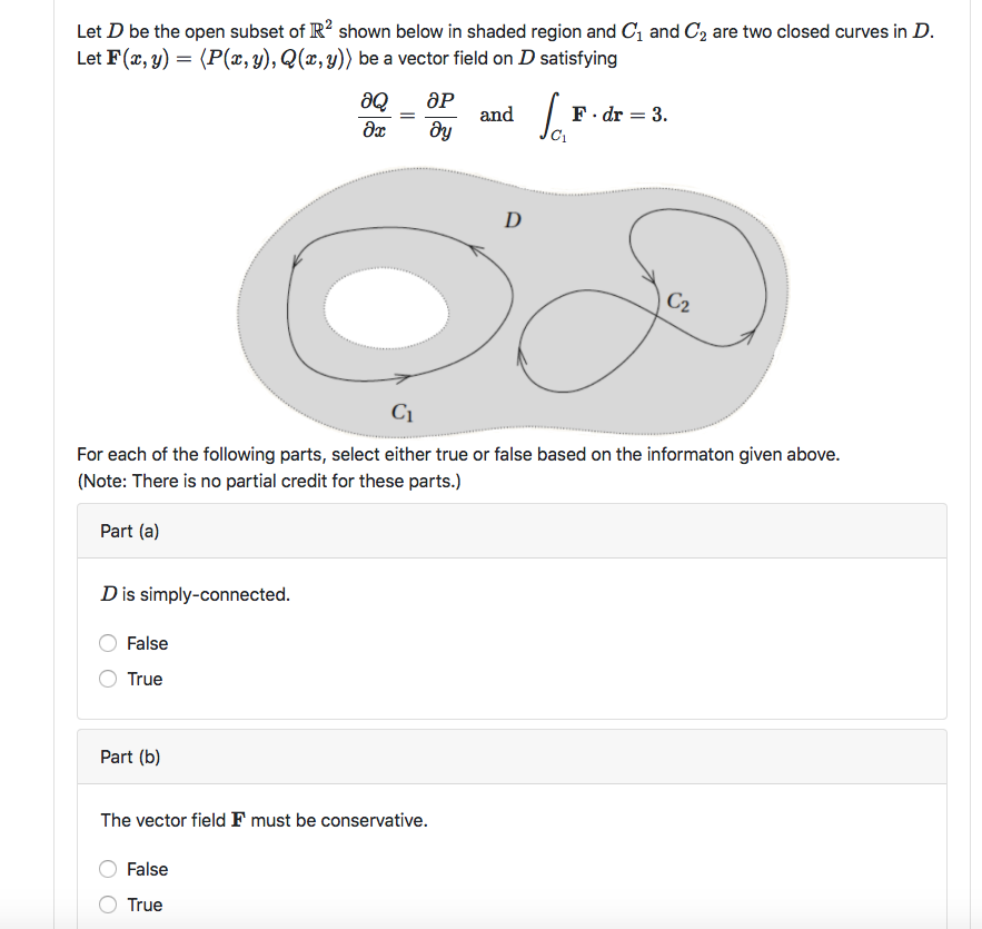 Solved Let D be the open subset of R2 shown below in shaded | Chegg.com
