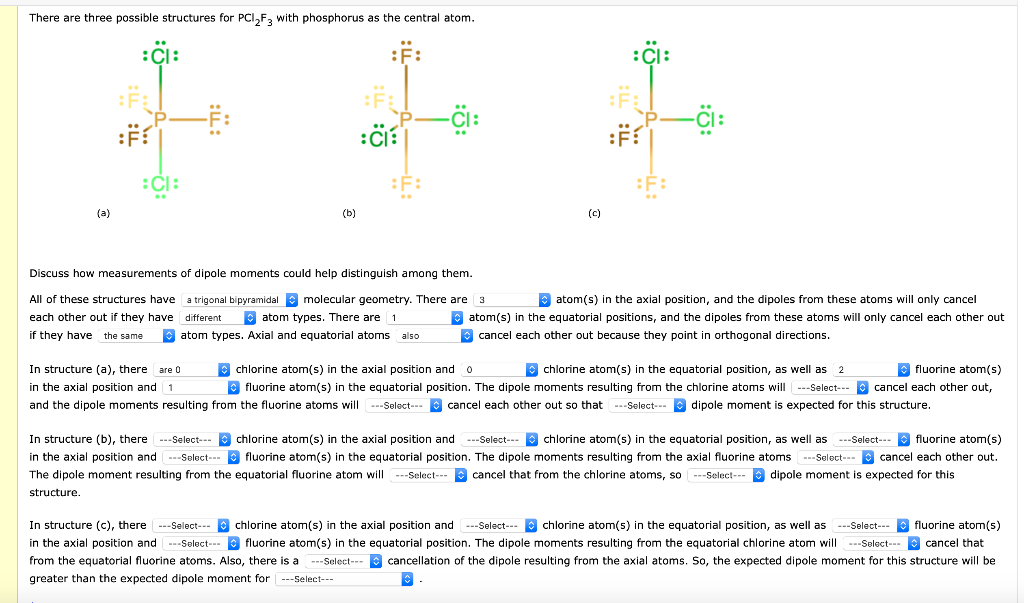 There are three possible structures for PCIF with | Chegg.com
