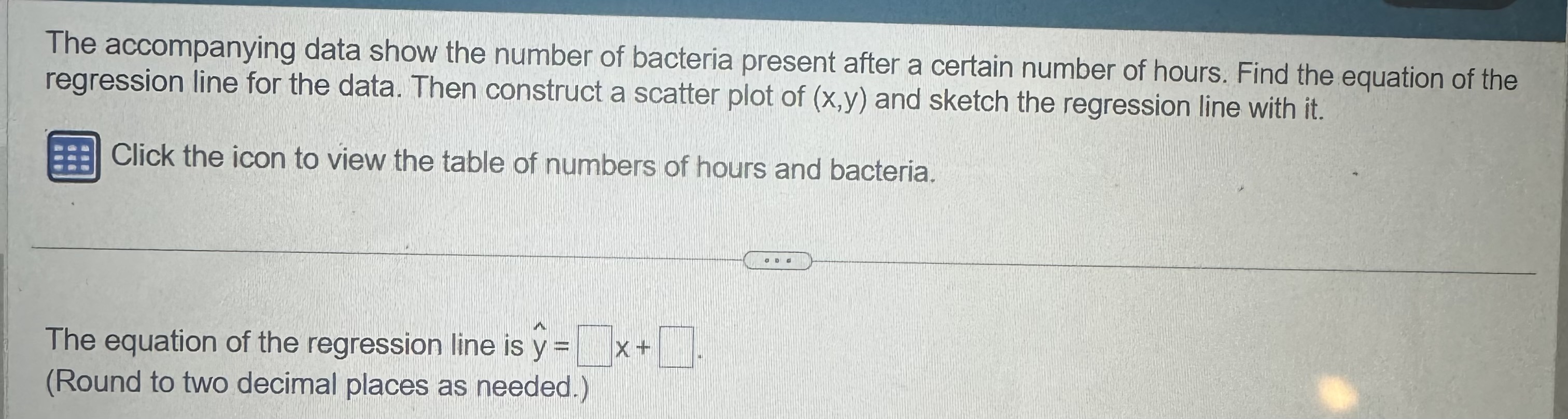 Solved \begin{tabular}{cc} \begin{tabular}{c} Number \\ of | Chegg.com