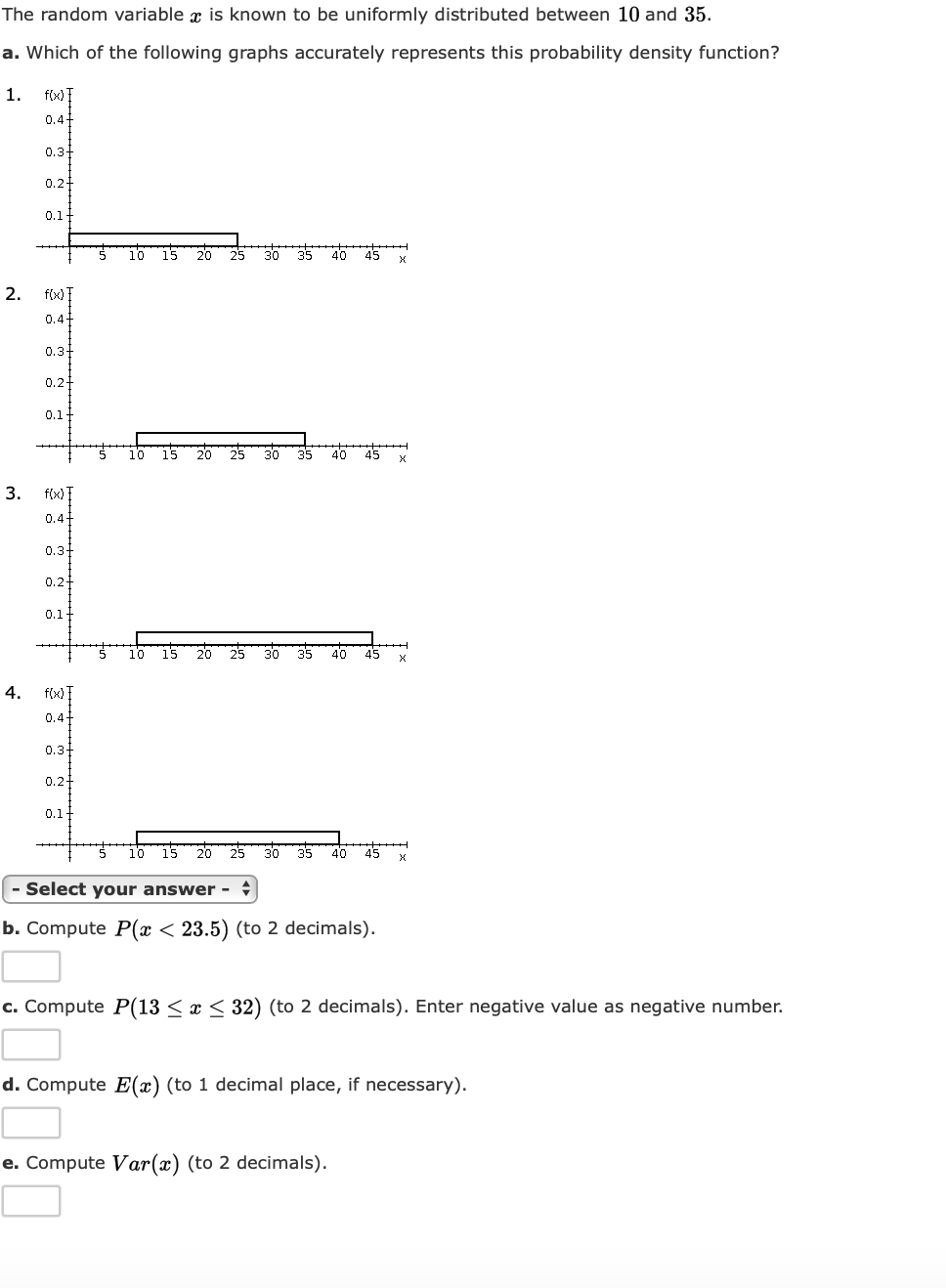 Solved The random variable z is known to be uniformly | Chegg.com