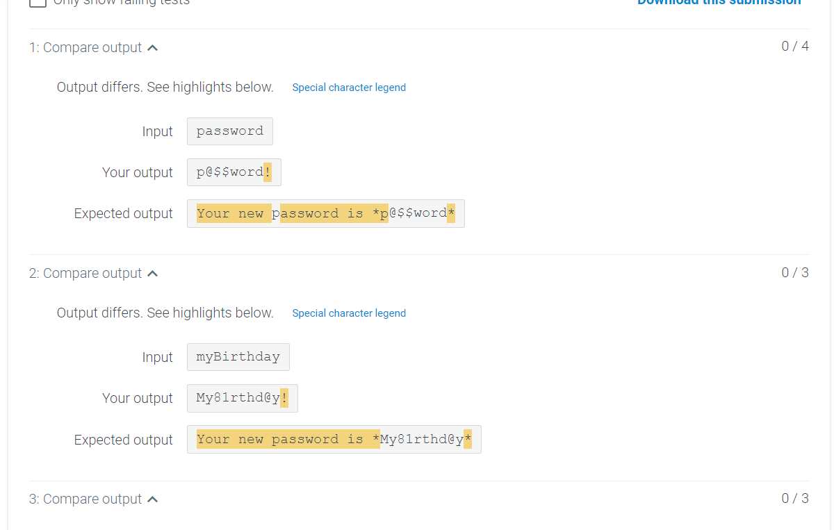 Solved Password modifier Learning Objectives In this lab, | Chegg.com
