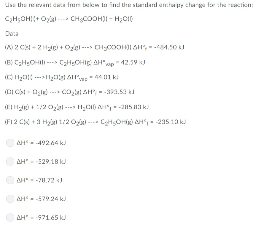 Solved Use the relevant data from below to find the standard | Chegg.com
