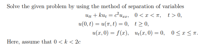 Solved Solve the given problem by using the method of | Chegg.com