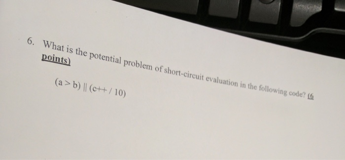 Solved What is the potential problem of short-circuit | Chegg.com