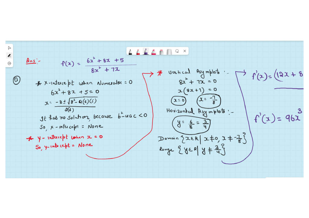 Solved Explain the following Calculus Grade 12 Question | Chegg.com