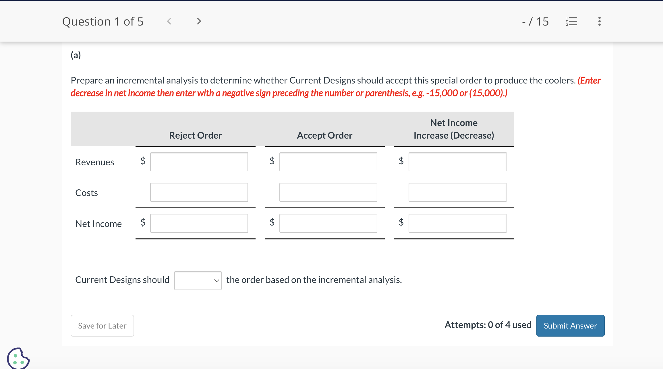 Solved Current Designs faces a number of important decisions | Chegg.com