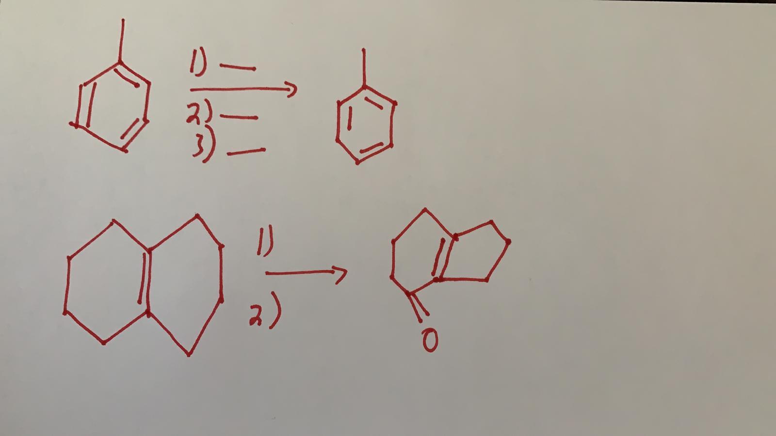Solved identify the correct reagent to make the following | Chegg.com