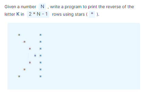 Solved Given a number N, ﻿write a program to print the | Chegg.com