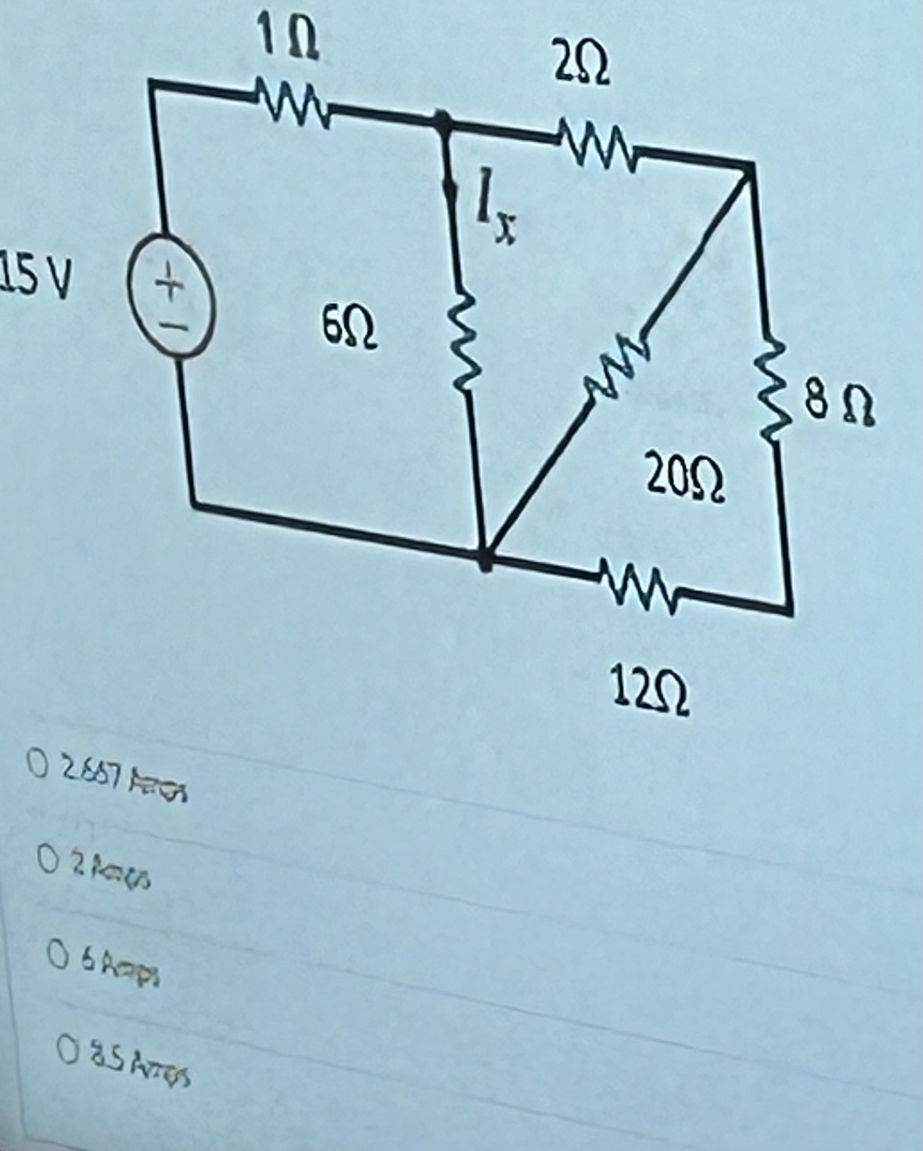 Solved Find the current Ix in the circuit below. | Chegg.com Solved Find the current Ix in the circuit below. | Chegg.com