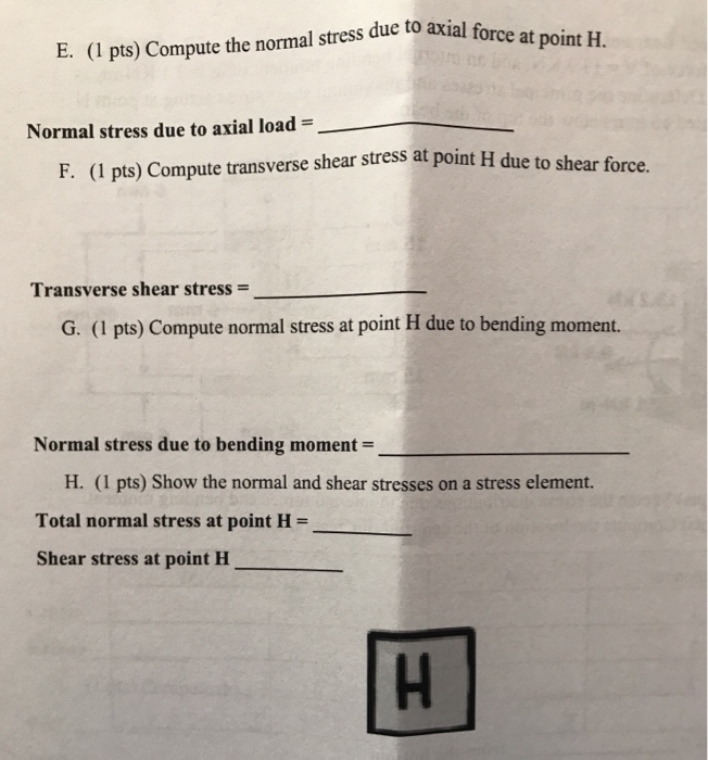 Solved is subjected to an internal axial force of P-8.5 KN, | Chegg.com