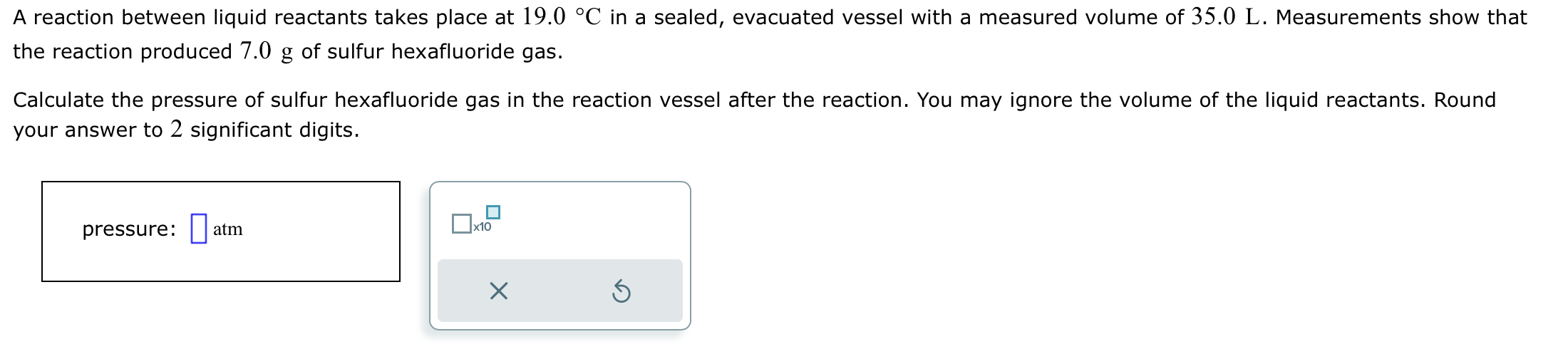 Solved A reaction between liquid reactants takes place at | Chegg.com