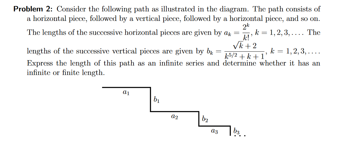 Solved Problem 2: Consider the following path as illustrated | Chegg.com
