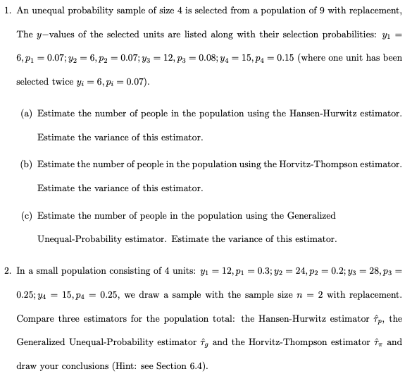 Solved ANSWER USING R CODING!Textbook Hints: Sampling Third | Chegg.com