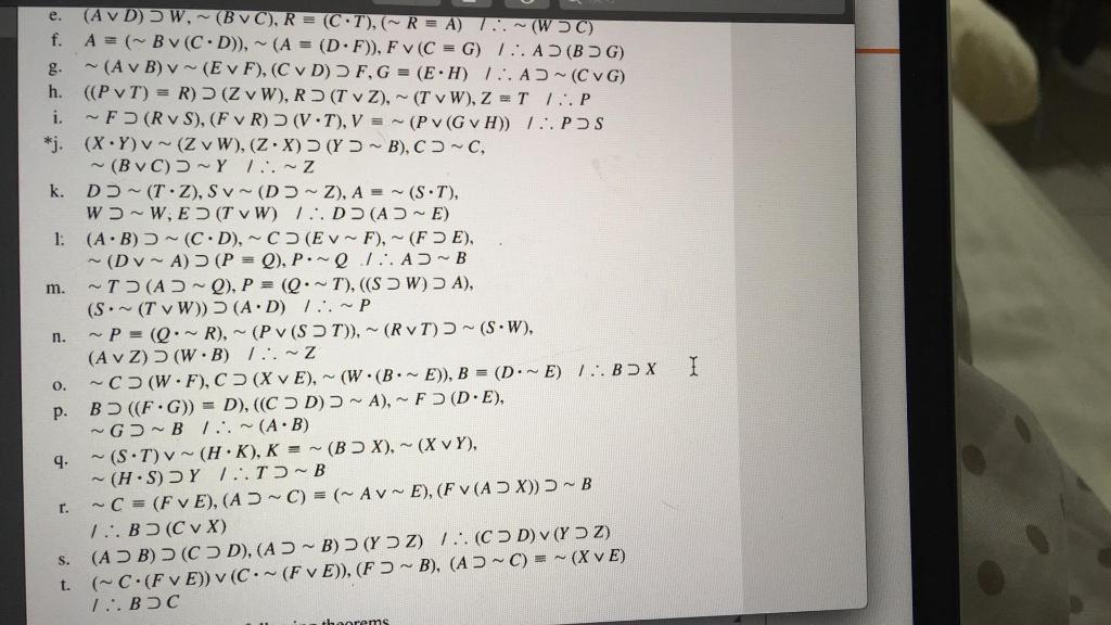 Solved Understanding Symbolic Logic (5th edition) Construct | Chegg.com