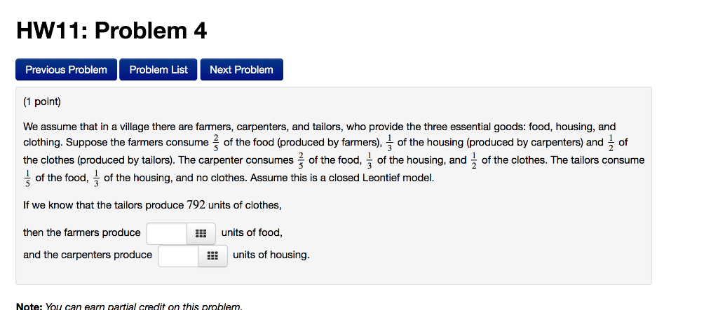Solved HW11: Problem 4 Previous Problem Problem List Next | Chegg.com