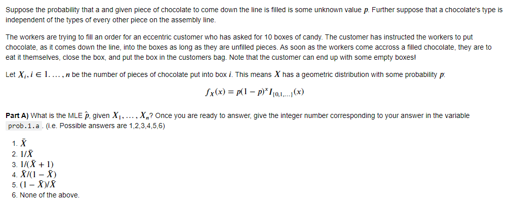 Suppose the probability that a and given piece of | Chegg.com