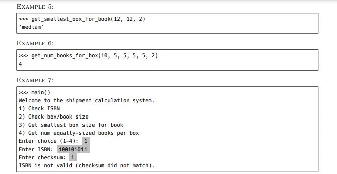 Solved Book Barcode problem in PYTHON for THONNY IDE have | Chegg.com