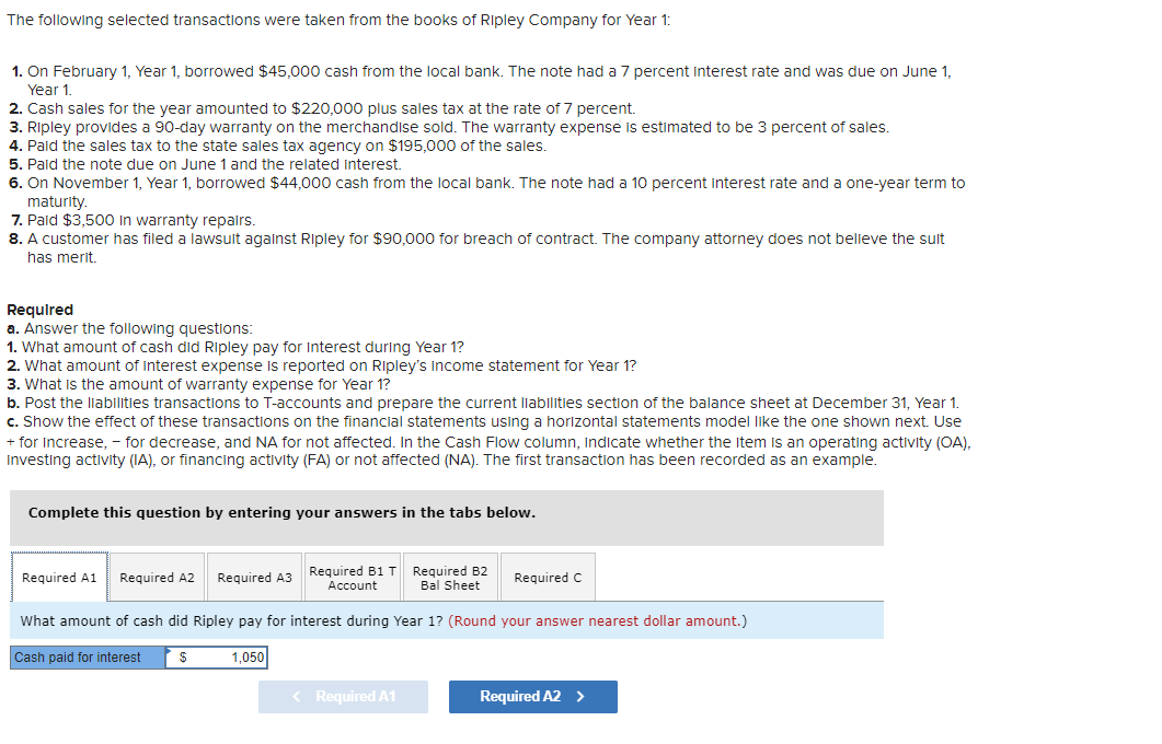 Solved Complete this question by entering your answers in | Chegg.com