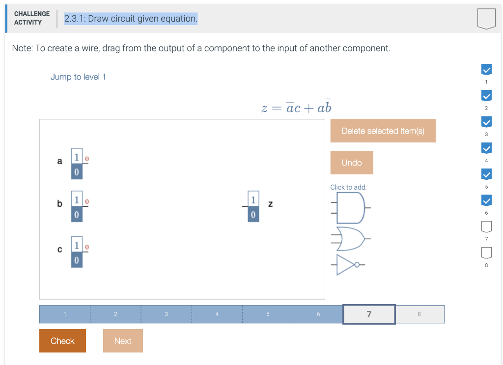Solved CHALLENGE ACTIVITY 2.3.1: Draw circuit given | Chegg.com