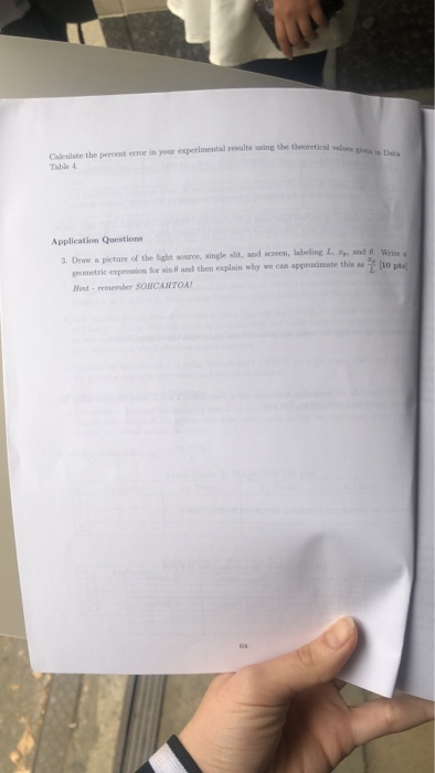 Solved Name: Partner: Date: 10 Diffraction and Interference | Chegg.com