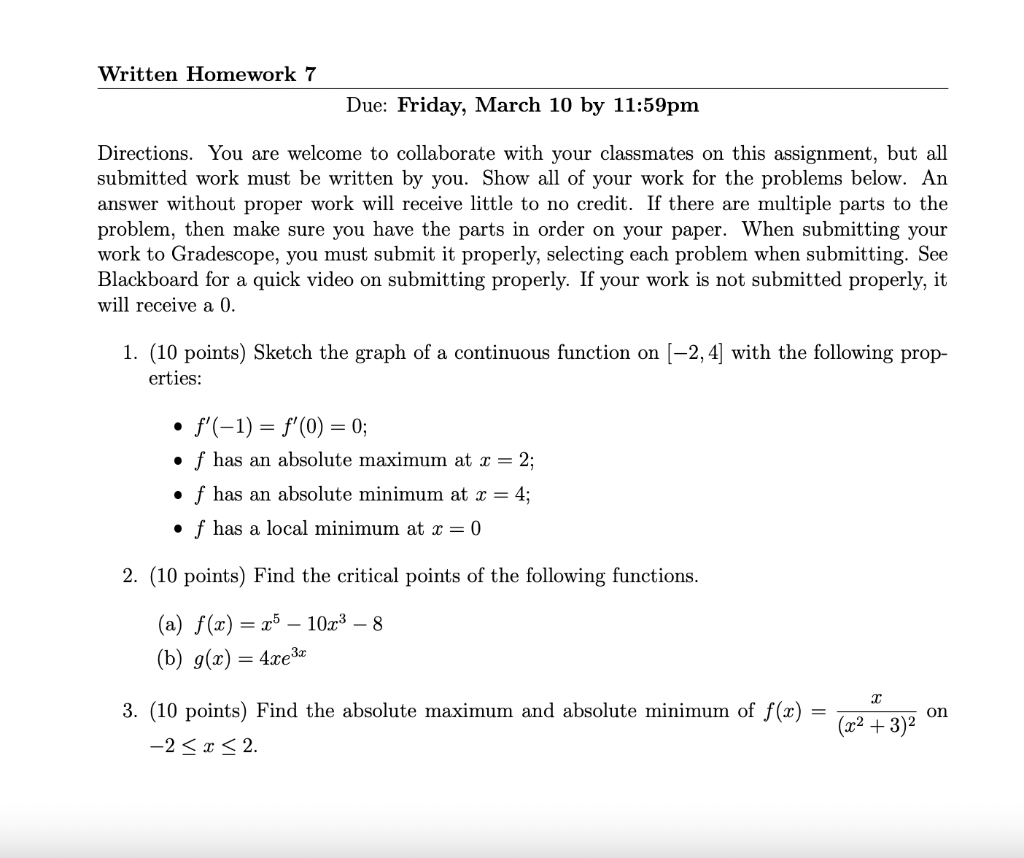 Directions. You are welcome to collaborate with your | Chegg.com