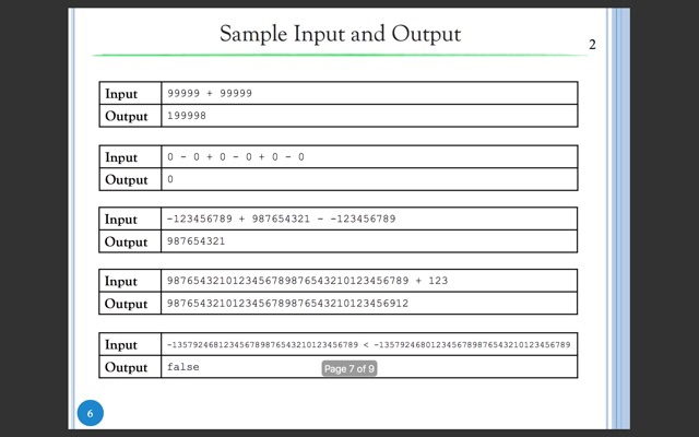Solved Problem Description o Write a program that can do | Chegg.com